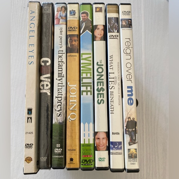 Media | Dvd Bundle Set Of 8 | Poshmark